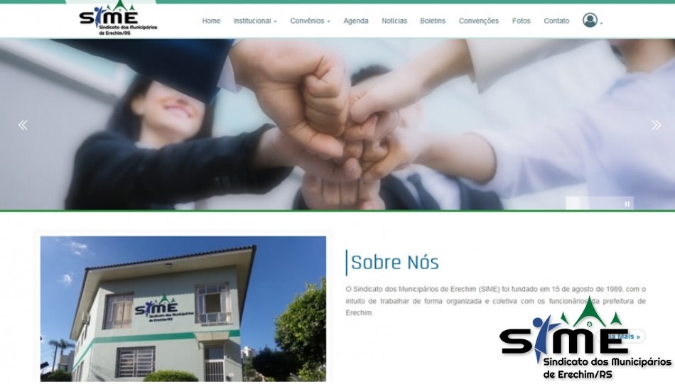 News Sime :: SIME Apresenta aos Sócios Site Próprio